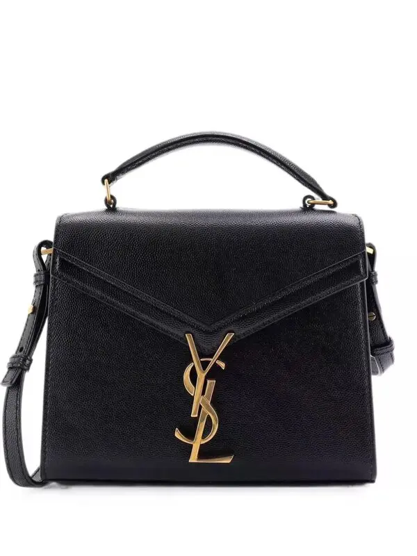 Saint Laurent Cassandra Top Handle Bag Leather Mini Shoulder Bag
