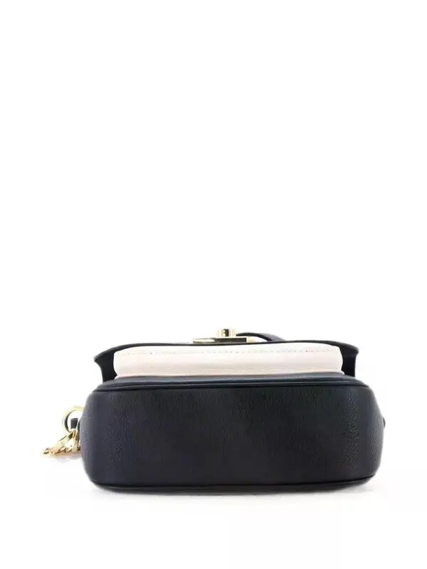 LOUIS VUITTON Lockme Tender Leather Crossbody Bag - Black
