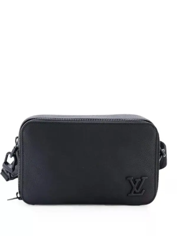 LOUIS VUITTON Aerogram Alpha Wearable Wallet Leather Crossbody Bag