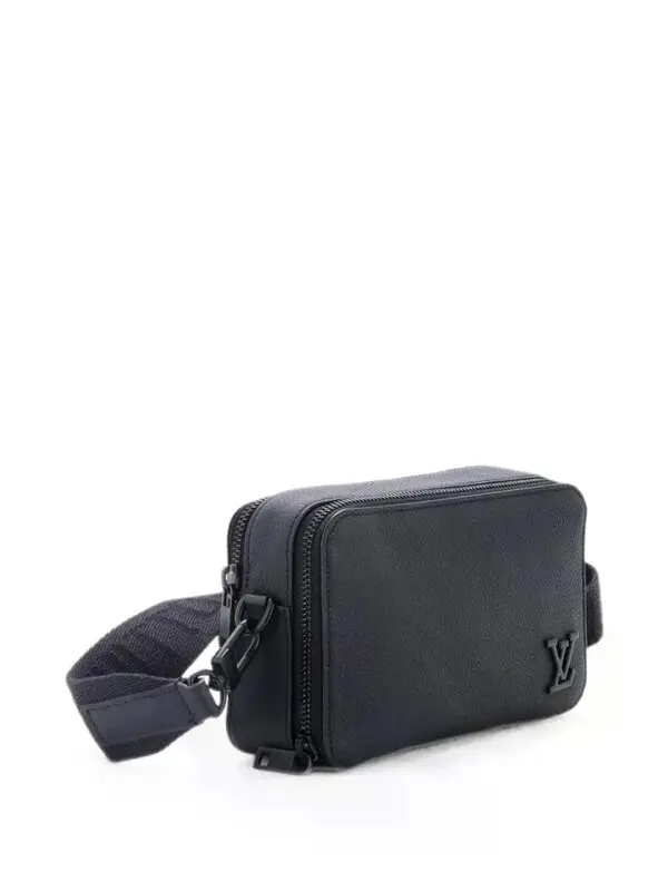 LOUIS VUITTON Aerogram Alpha Wearable Wallet Leather Crossbody Bag