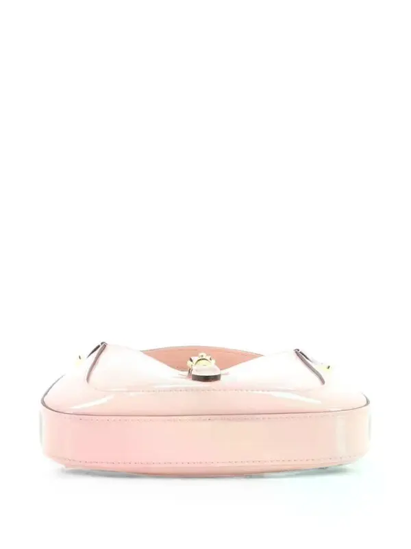 Gucci Jackie 1961 Chain Hobo Patent Mini Shoulder Bag - Pink