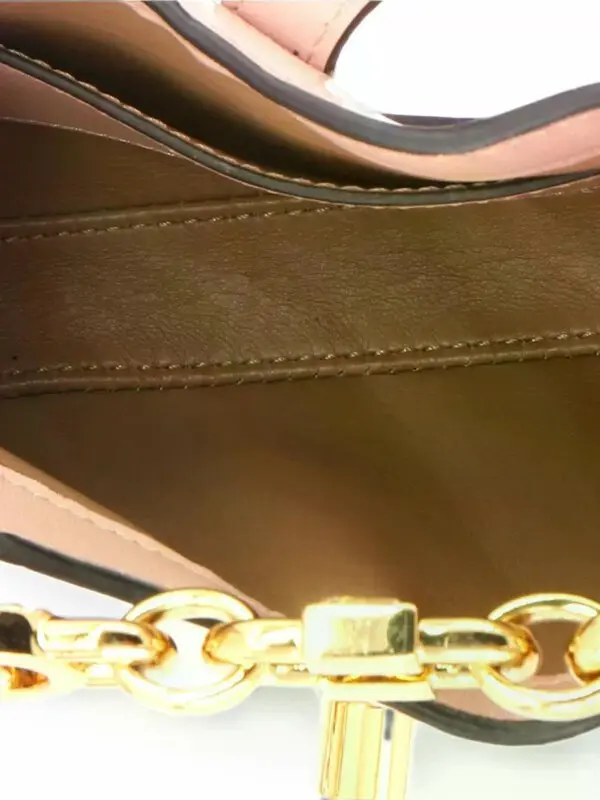 Gucci Jackie 1961 Chain Hobo Patent Mini Shoulder Bag - Pink