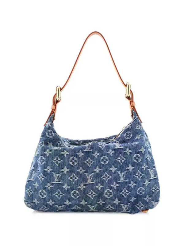LOUIS VUITTON Denim Pm Hobo Bag