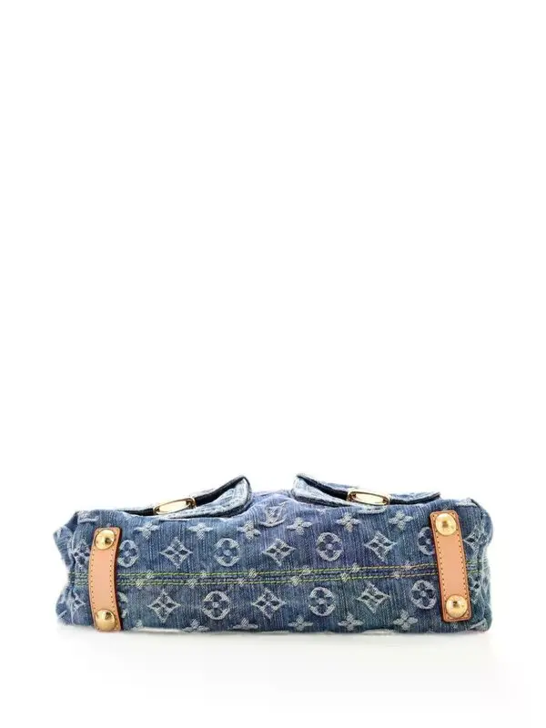 LOUIS VUITTON Denim Pm Hobo Bag