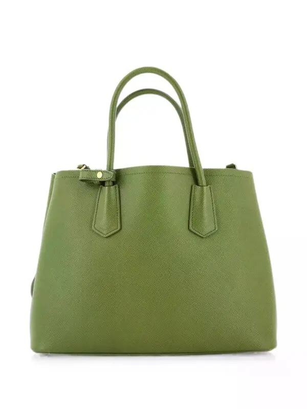 Prada Cuir Double Saffiano Leather Medium Tote Bag