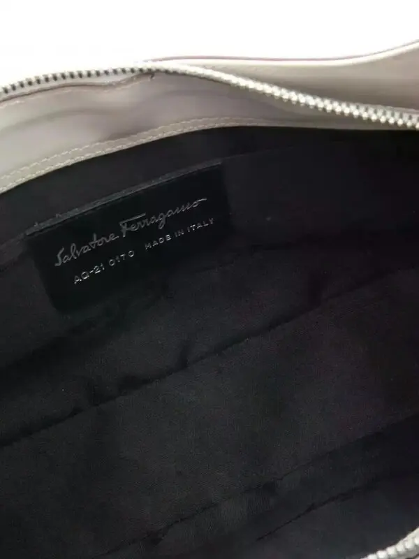 FERRAGAMO Gancini Shoulder Bag - Neutrals