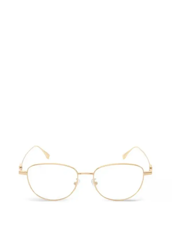 Fendi Ff Logo Cat-eye Frame Eyeglasses