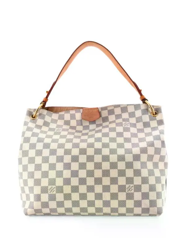 LOUIS VUITTON Graceful Handbag Damier Pm Hobo Bag