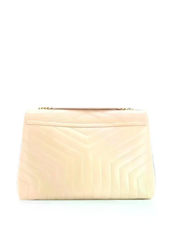 Saint Laurent Loulou Matelassé Chevron Leather Shoulder Bag
