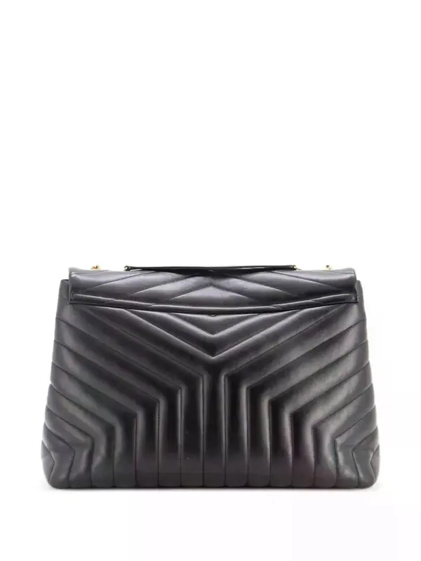 Saint Laurent Loulou Matelasse Chevron Leather Shoulder Bag