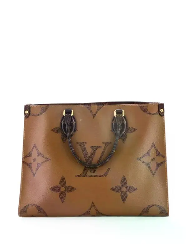 LOUIS VUITTON Onthego Reverse Monogram Giant Mm Tote Bag