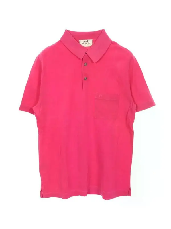 Hermès 2010s H Embroidery Polo Shirt
