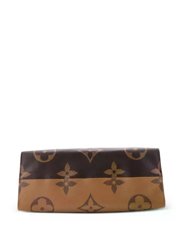LOUIS VUITTON Giant Monogram Reverse Onthego Gm Tote Bag - Brown