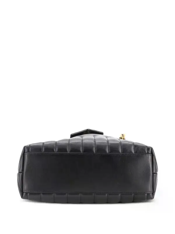 Saint Laurent Loulou Matelassé Chevron Leather Small Tote Bag