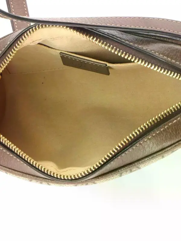 Gucci Ophidia Shoulder Bag Gg Coated Canvas Mini Crossbody
