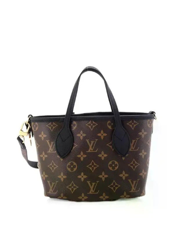 LOUIS VUITTON Monogram Canvas And Leather Bb Tote Bag - Brown
