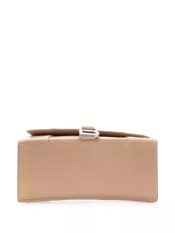 Balenciaga Hourglass Top Handle Bag Leather Small Satchel