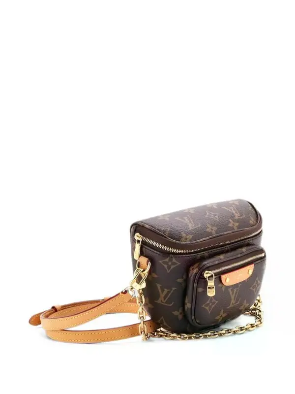 LOUIS VUITTON Bum Bag Monogram Canvas Mini Belt Bag