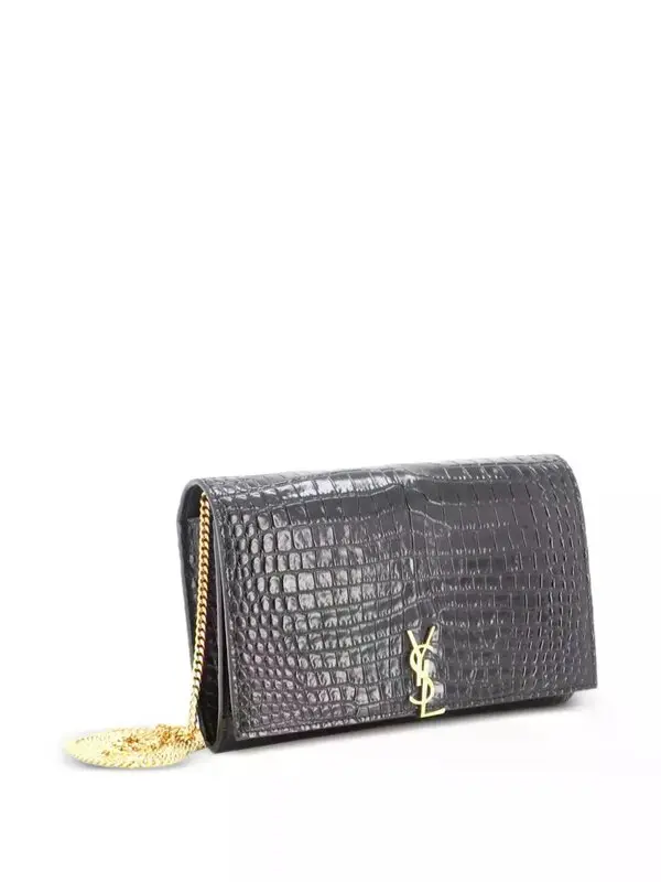 Saint Laurent Classic Monogram Flap Chain Wallet