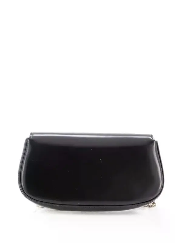 Gucci Bamboo Night Chain Leather Small Clutch Bag