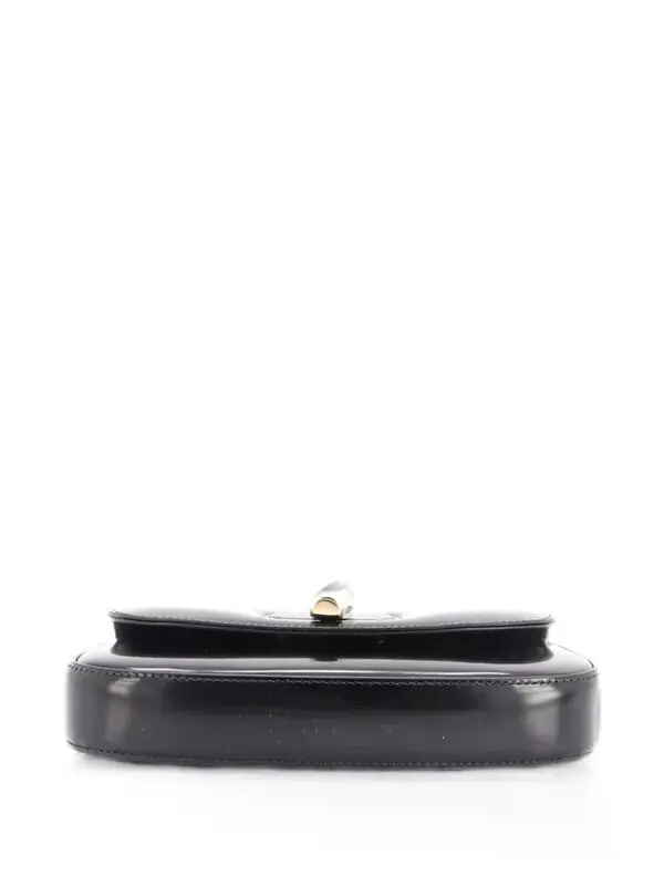 Gucci Bamboo Night Chain Leather Small Clutch Bag