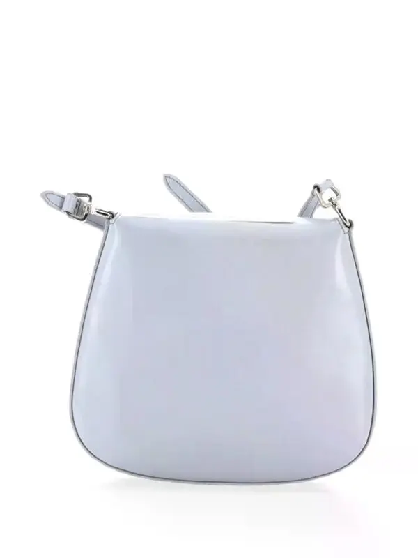 Prada Cleo Flap Spazzolato Leather Mini Shoulder Bag