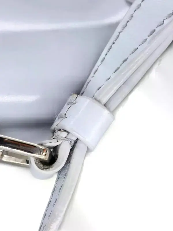 Prada Cleo Flap Spazzolato Leather Mini Shoulder Bag - Metallic