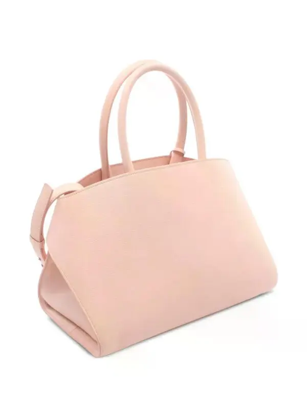 FERRAGAMO Small Hug Leather Tote Bag
