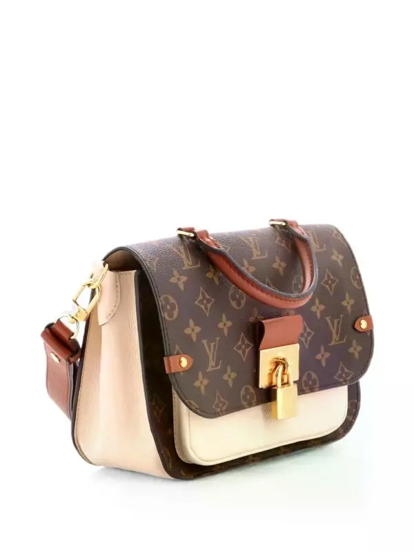 LOUIS VUITTON Monogram Canvas Satchel - Brown