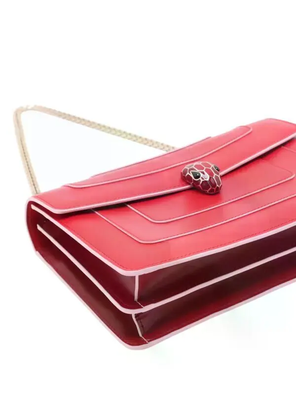 BVLGARI Serpenti Forever Shoulder Bag - Red