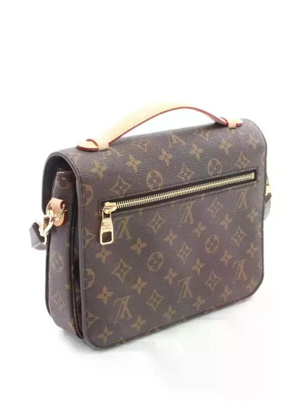 LOUIS VUITTON 2021 Metis Pochette Monogram Tiger Head Handbag - Brown