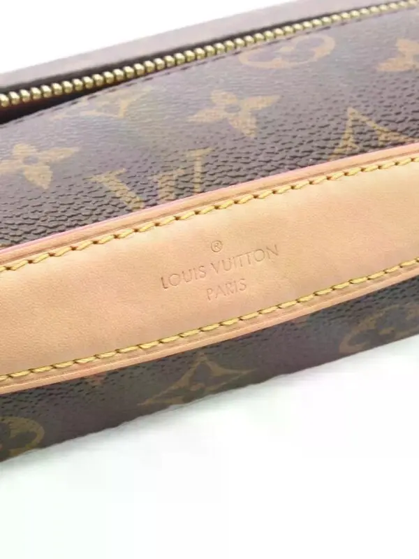 LOUIS VUITTON 2021 Metis Pochette Monogram Tiger Head Handbag - Brown