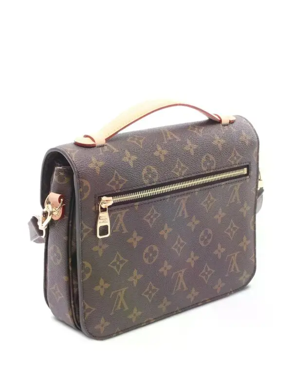 LOUIS VUITTON 2021 Metis Pochette Monogram Tiger Head Handbag - Brown