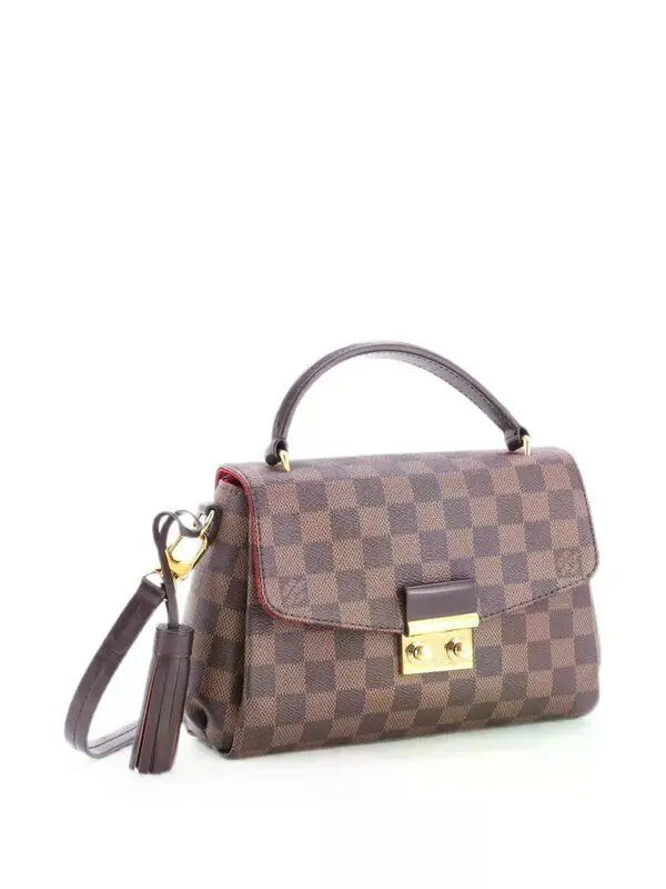 LOUIS VUITTON Croisette Damier Crossbody Bag - Brown