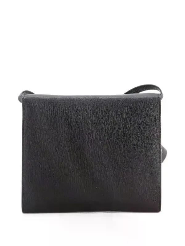 Hermès Clic Wallet On Strap Chevre Mysore Shoulder Bag