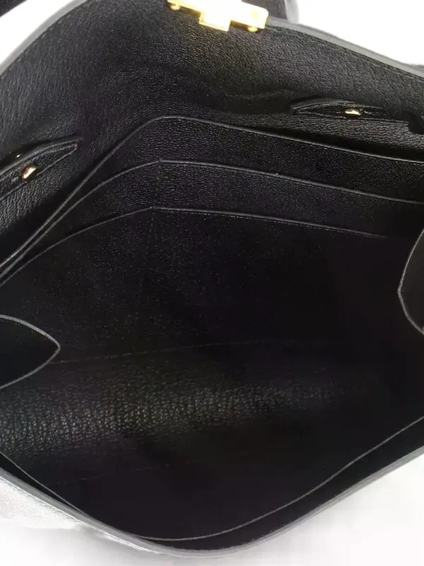 Hermès Clic Wallet On Strap Chevre Mysore Shoulder Bag