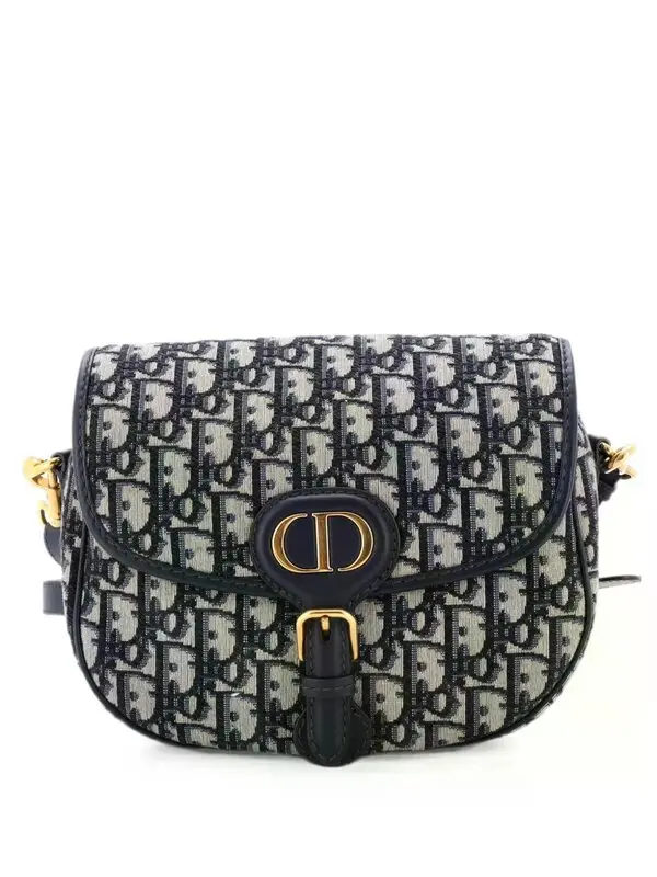 Dior Bobby Flap Bag Oblique Canvas Medium Crossbody Bag