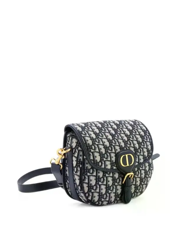 Dior Bobby Flap Bag Oblique Canvas Medium Crossbody Bag