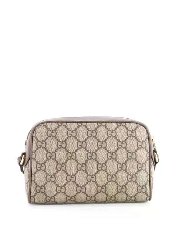 Gucci Ophidia Shoulder Bag Nm Gg Coated Canvas Mini Crossbody Bag - Brown