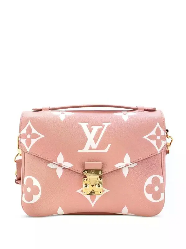 LOUIS VUITTON Pochette Metis Monogram Empreinte Giant Crossbody Bag