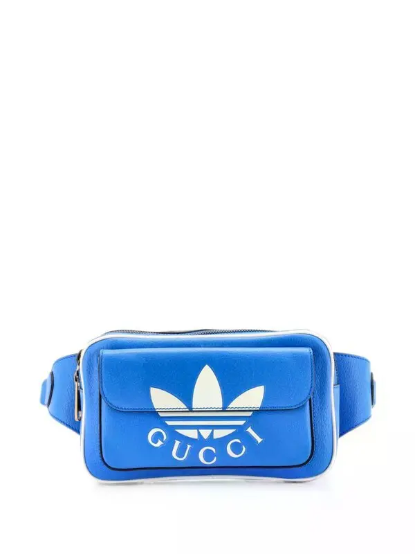 Gucci X Adidas Zip Leather Belt Bag