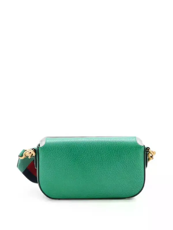 Gucci X Adidas Flap Leather Mini Shoulder Bag