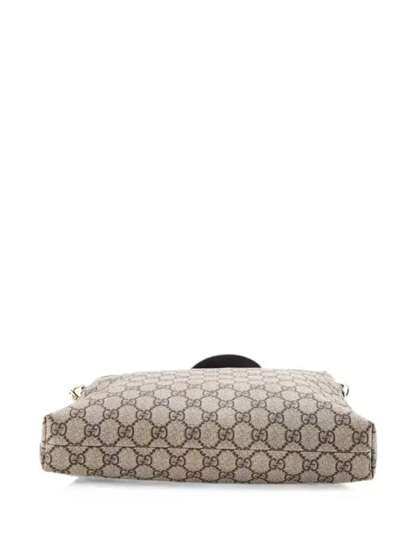 Gucci Gg Coated Canvas Medium Messenger Bag