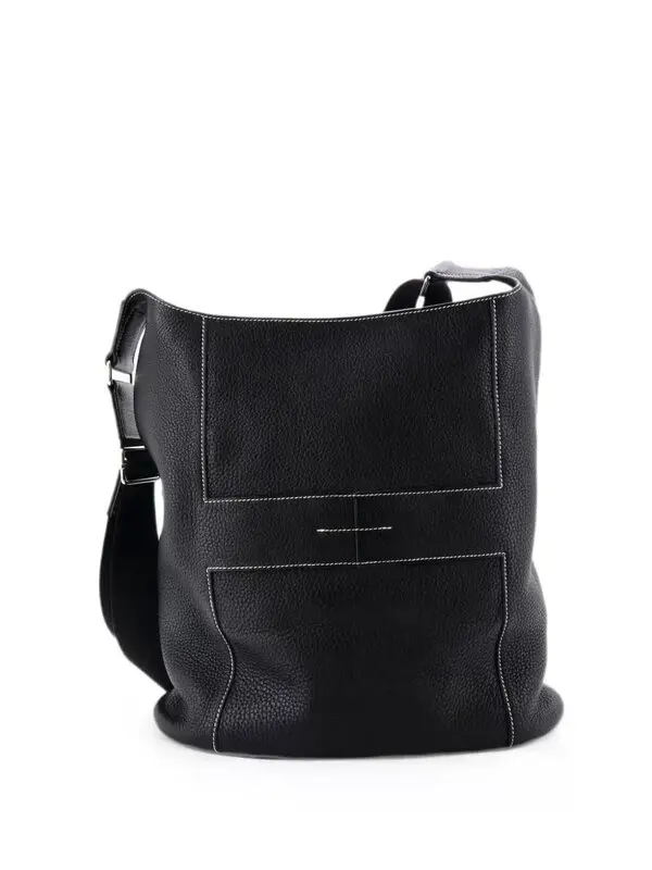 Hermès Sac Good News Bag Leather Gm - Black