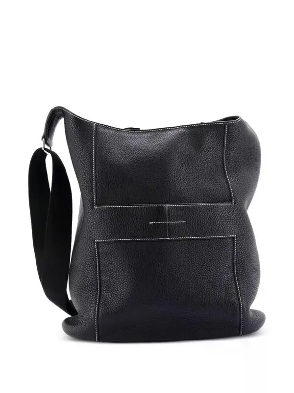 Hermès Sac Good News Bag Leather Gm - Black