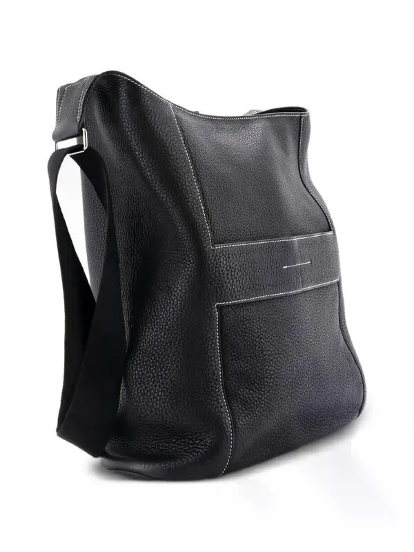 Hermès Sac Good News Bag Leather Gm - Black