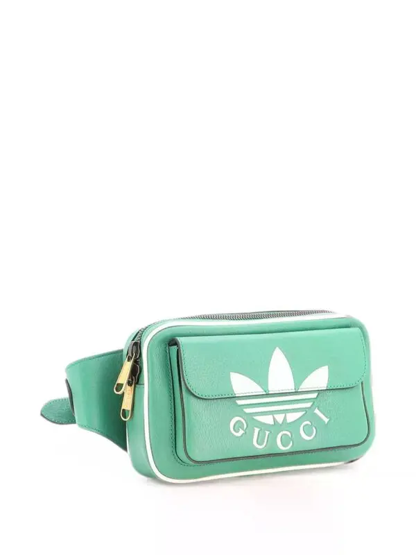 Gucci X Adidas Zip Leather Belt Bag