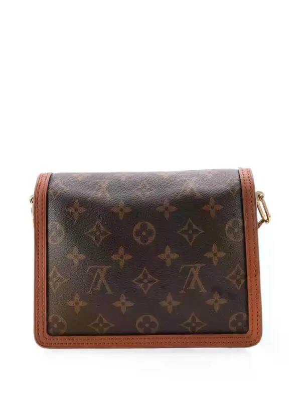 LOUIS VUITTON Dauphine Shoulder Bag Reverse Monogram Canvas Mini Crossbody Bag