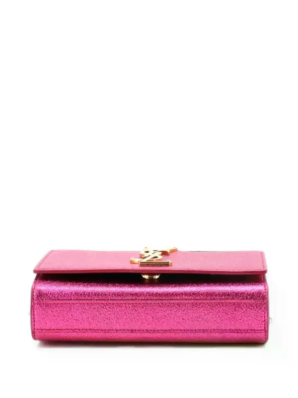 Saint Laurent Classic Monogram Glitter Leather Small Crossbody Bag