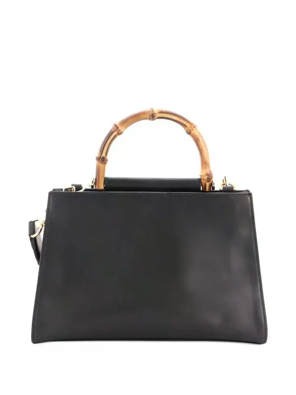 Gucci Nymphaea Top Handle Bag Leather Small Satchel